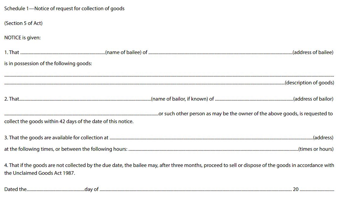 Unclaimed Goods Factsheet-Legal Services Commission SA